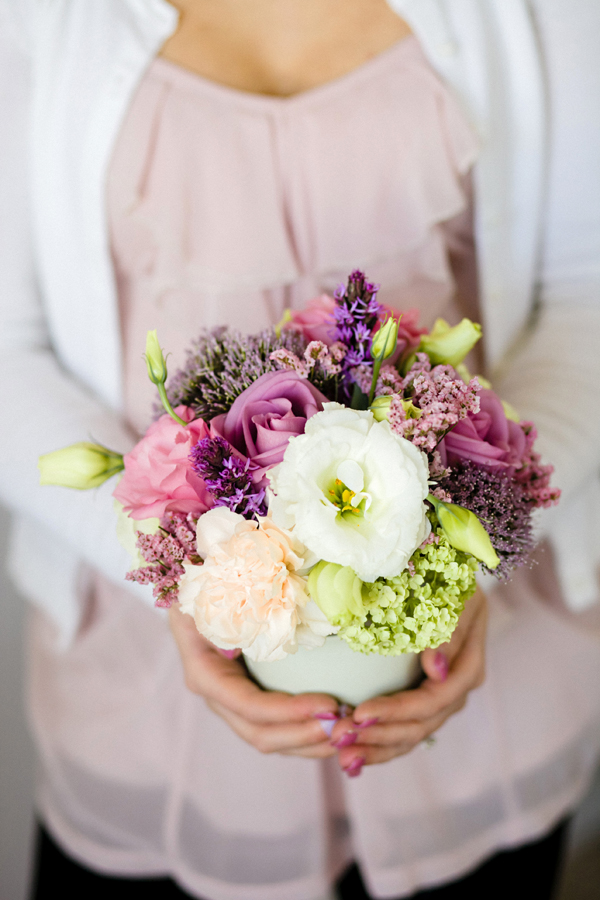 Painted-Dipped Centerpiece Vases :: Rhiannon Bosse