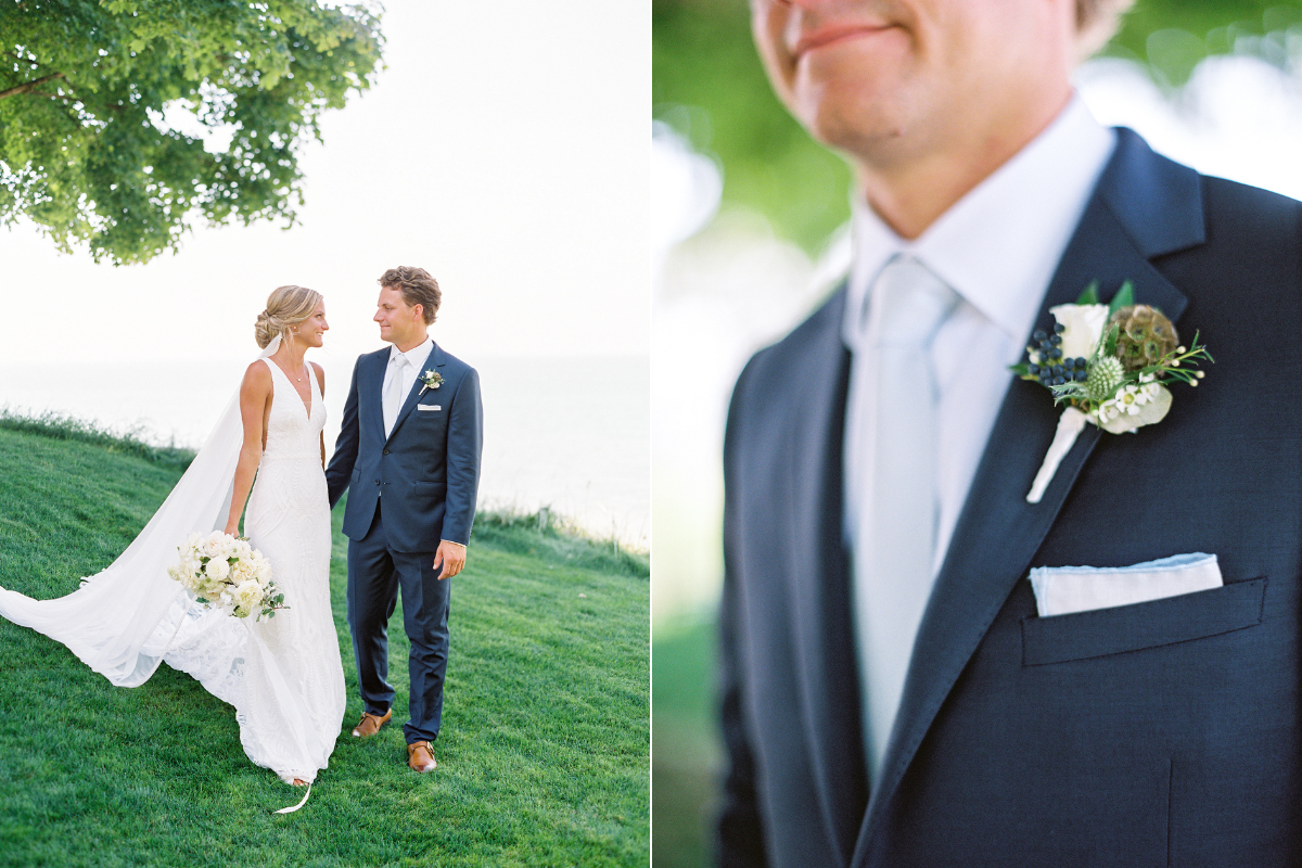 A Tented Lake Michigan Wedding for Kenzie & Zach :: Rhiannon Bosse